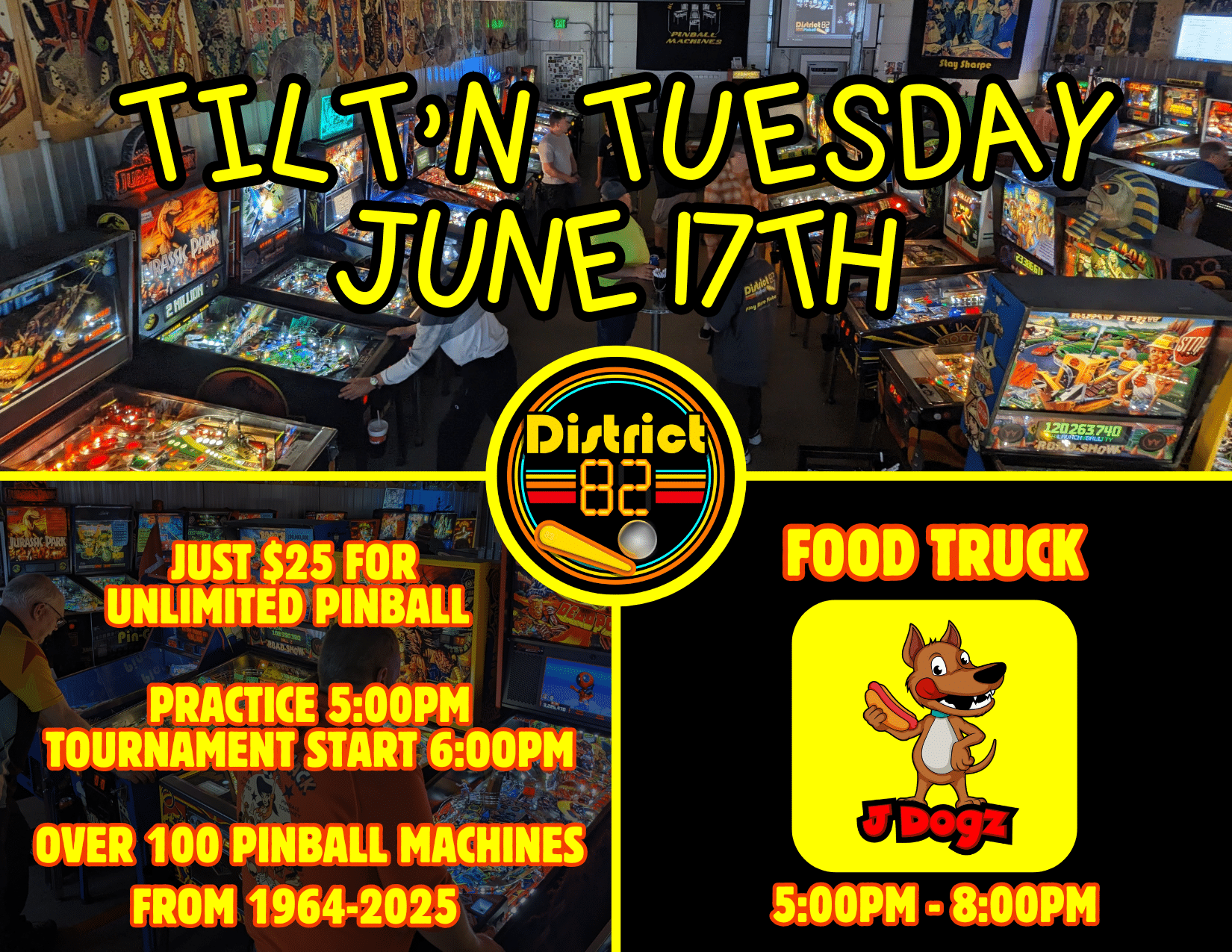 Pinball Arcade | 100 Pinball Machines | Pinball Tournament